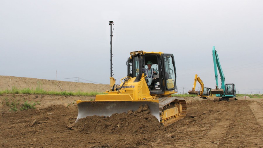 3D-MC/Abe Kensetsu Co., Ltd./Nov.2016 | TOPCON Positioning Web Site