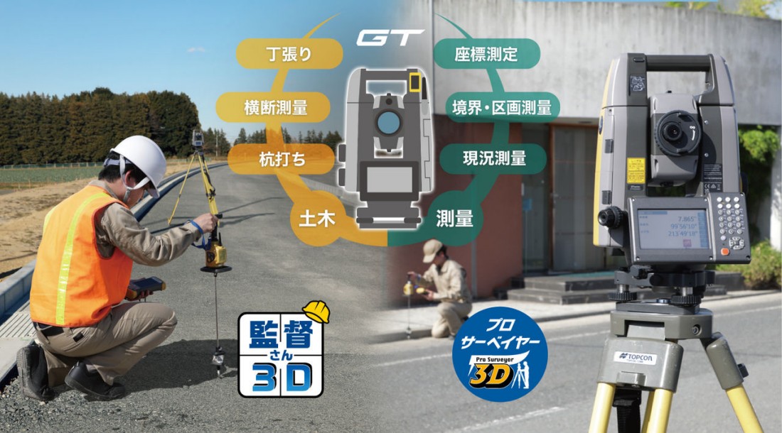 GT-1500/700シリーズ "Geodetic Total Station" | トプコン ポジショニング ウェブサイト