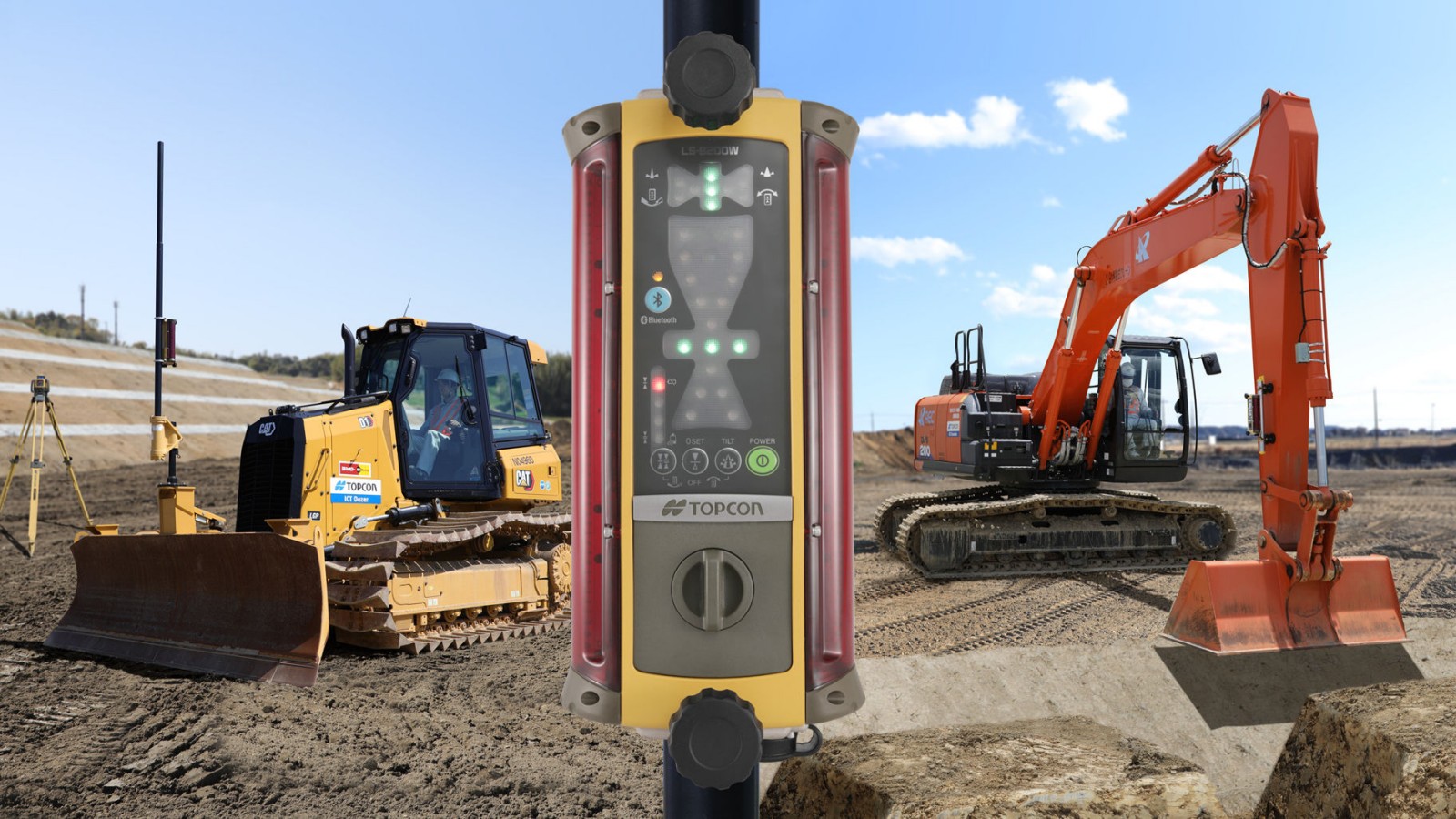 LS-B200 / 200W "レーザーセンサー" | トプコン ポジショニング ウェブサイト